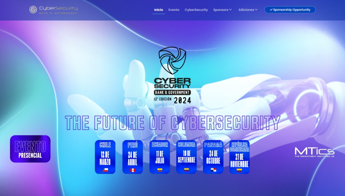 CyberSecurity Bank & Government 2024 - Evento Ciberseguridad | MTICS