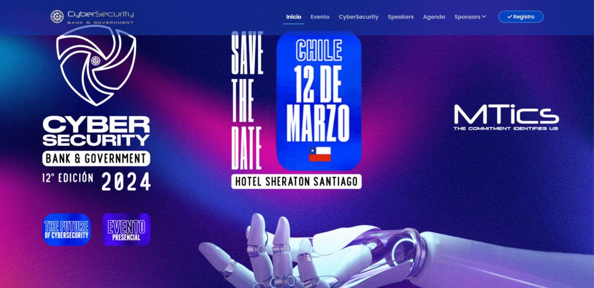 CyberSecurity Bank & Government Chile 2024 - Evento Ciberseguridad | MTICS